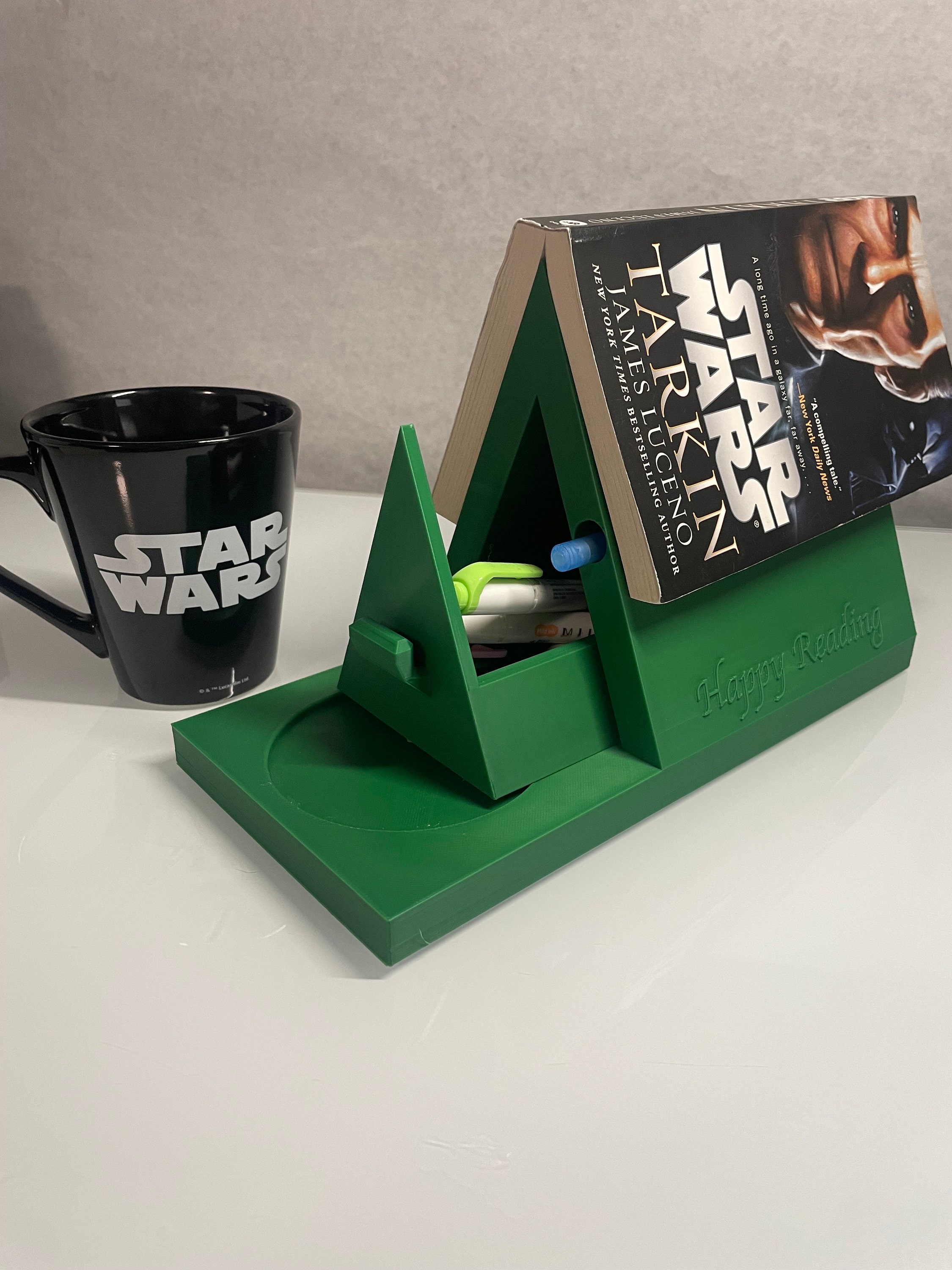 Personalized Book Stand | Book Barn | | Book Saver | Reader | Bookmark ...