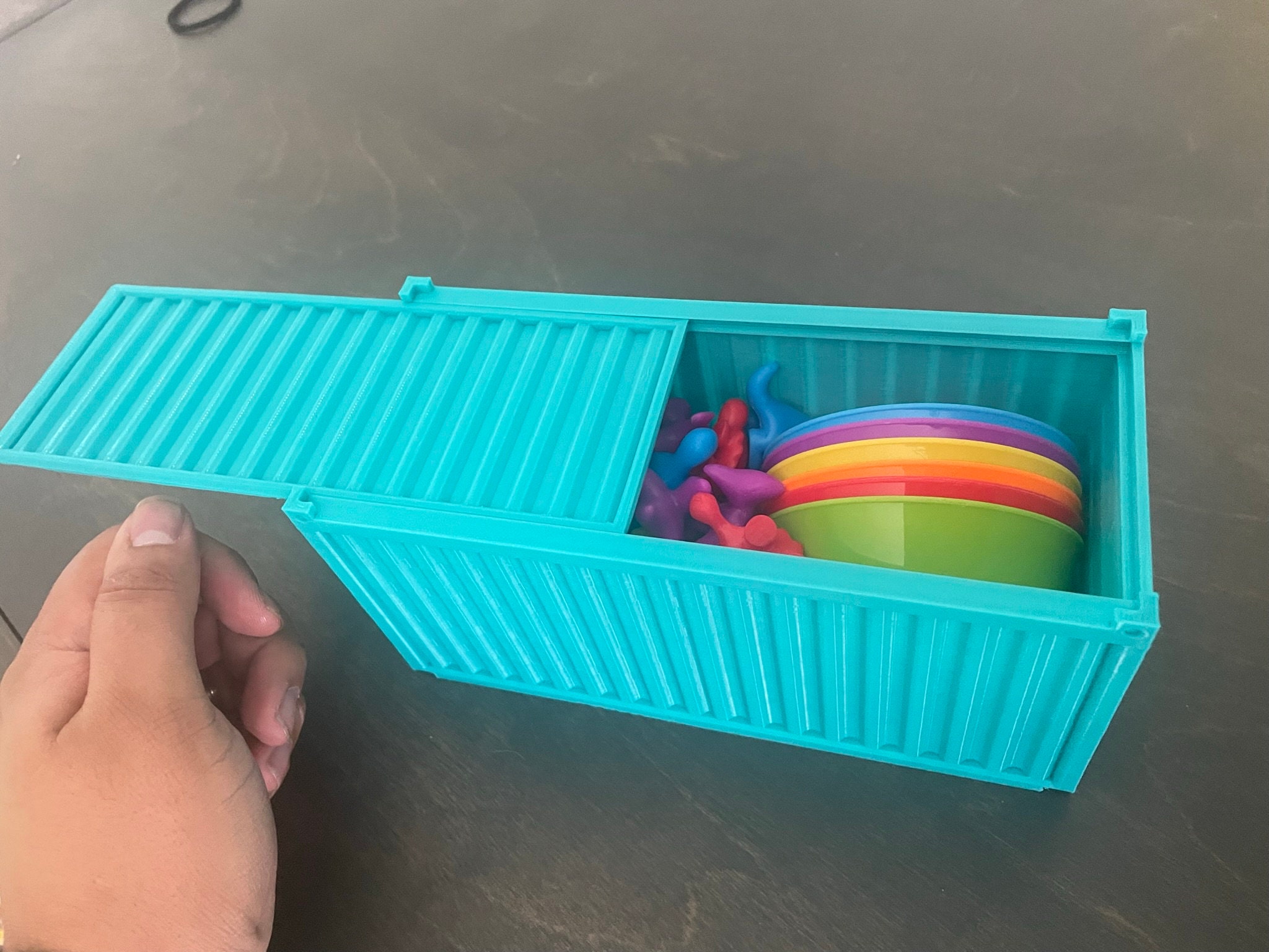 Customizable Shipping Container STACKABLE Trinket Box - Etsy