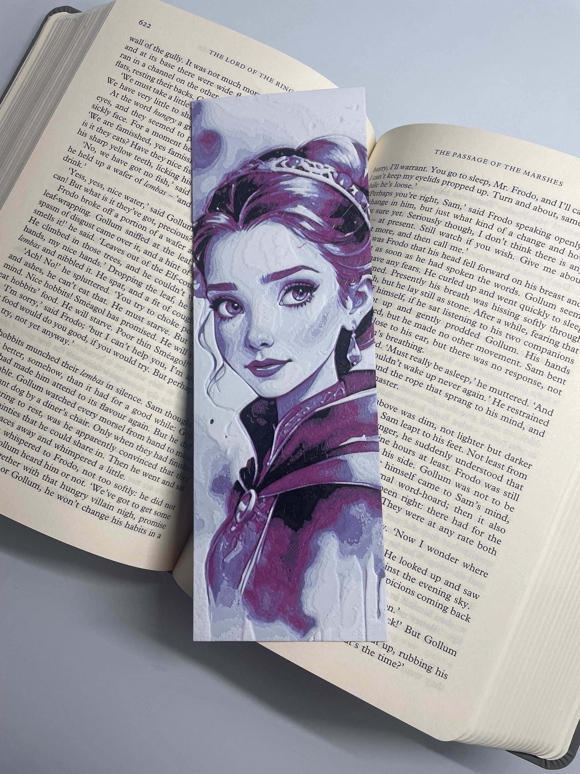 Bookmark Frozen Anna Fan Art Pack of 3 Art Display Bookshelf Display ...