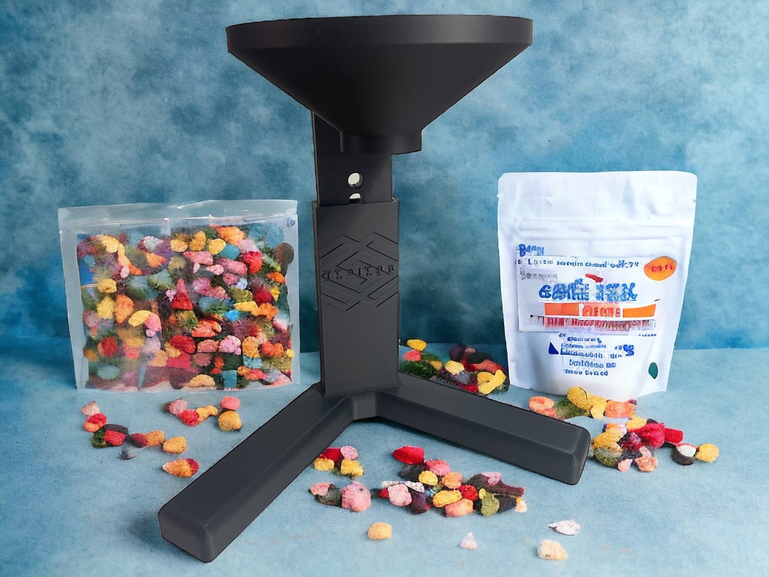 Funnel Stand for Packaging - 1.5 Inch Funnel - Packaging Funnel Stand ...