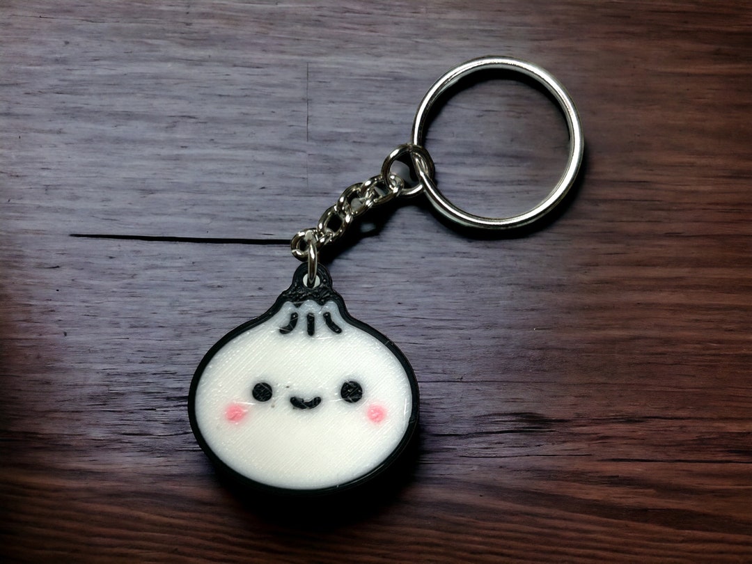 Adorable Dim Sum Key Chain - Etsy