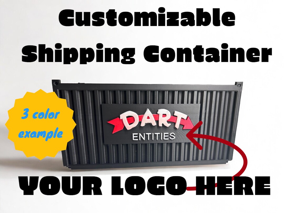Customizable Shipping Container Stackable Trinket Box Company Logo ...