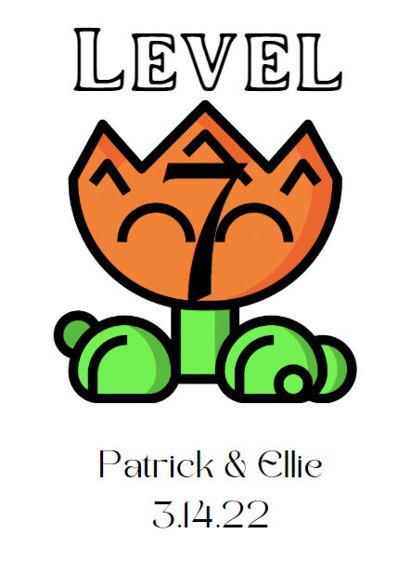 Gamer Wedding Table Numbers, Personalized and READY TO PRINT. 5x7 ...