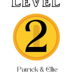 Gamer Wedding Table Numbers, Personalized and READY TO PRINT. 5x7 ...