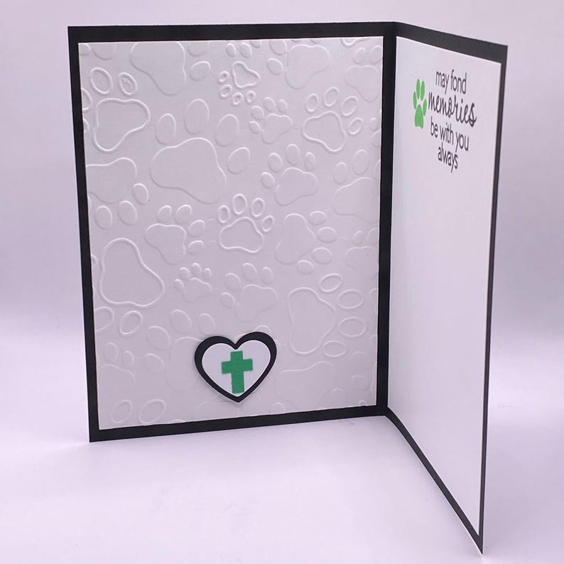 Handmade Christian Pet Sympathy Card - Etsy