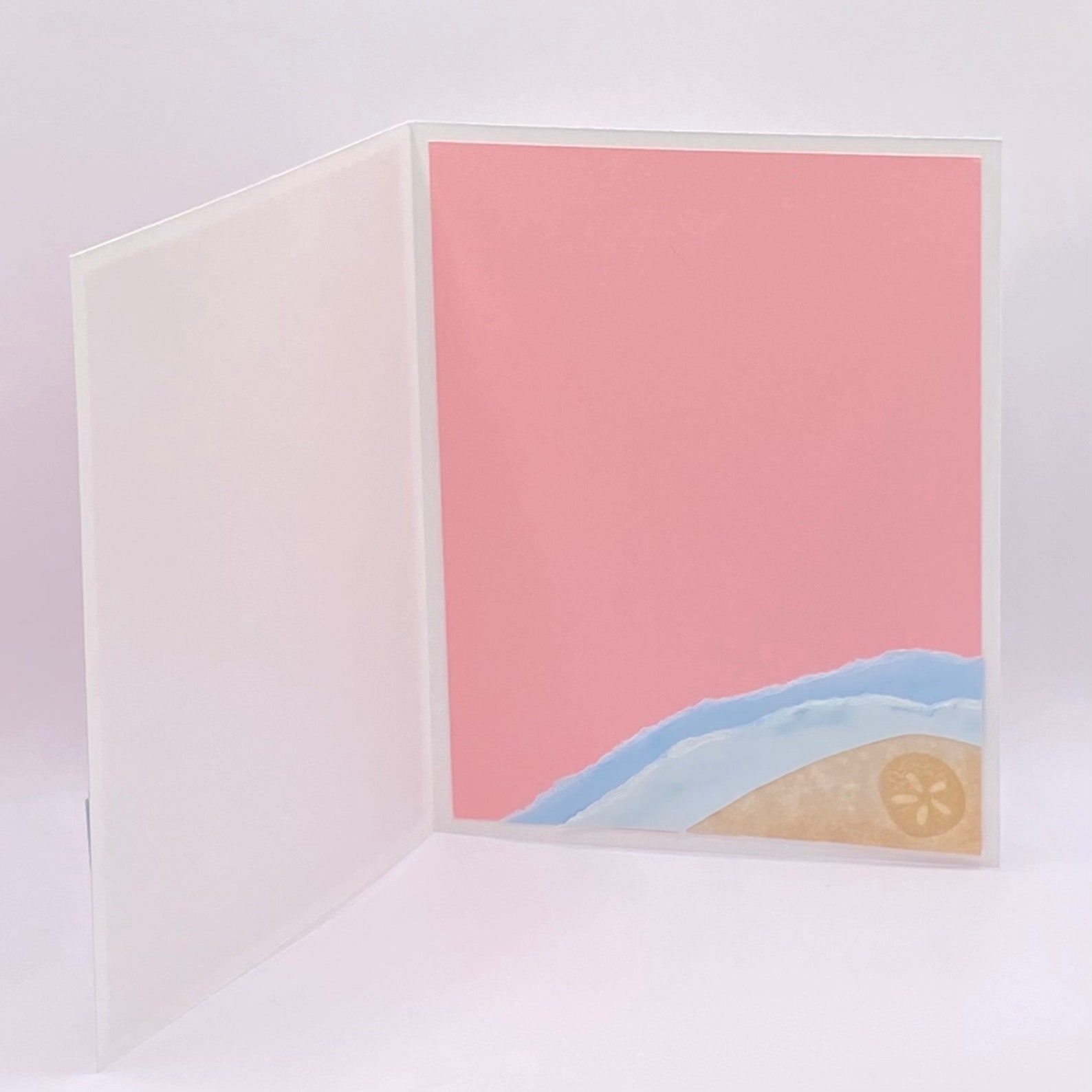 Handmade Christian Sunset Beach Cards blank Inside - Etsy