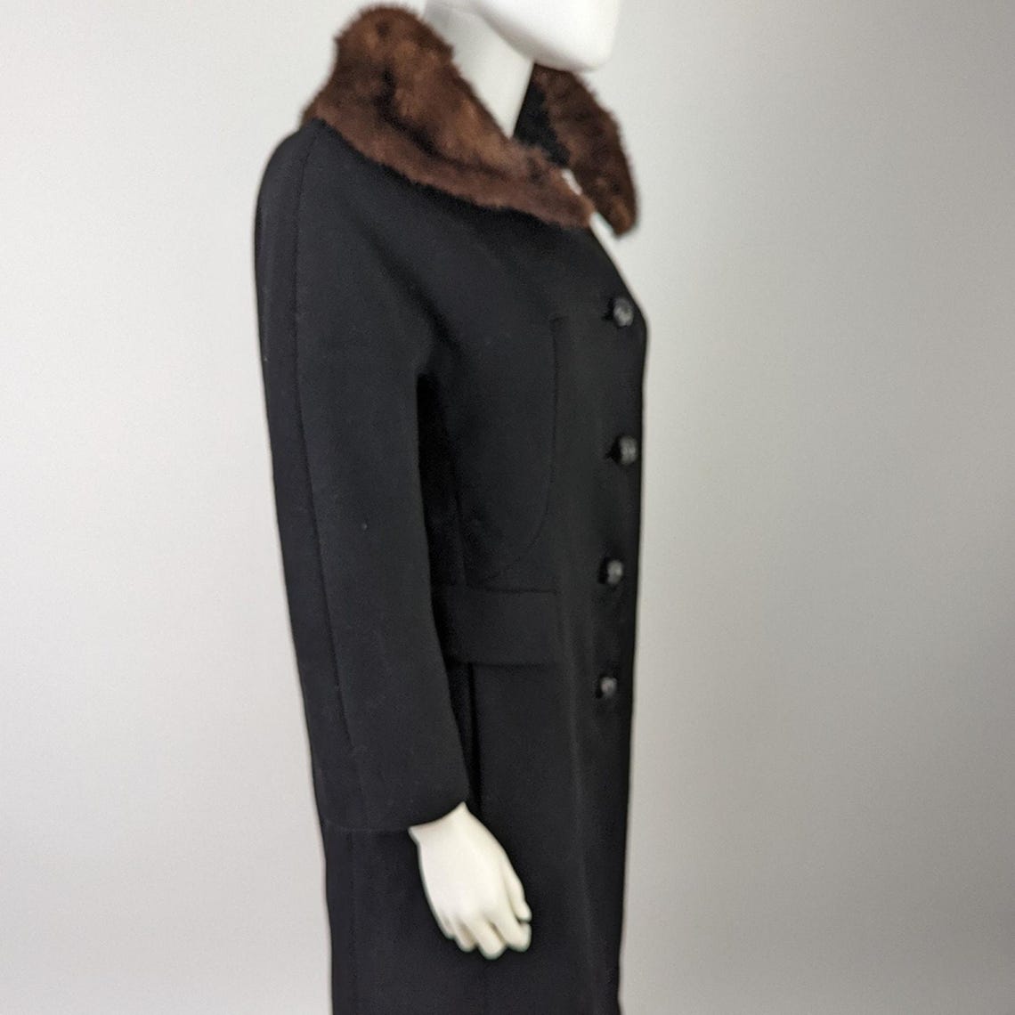 Vintage 50's/60's Franklin Simon New York Wool Dress Coat - Etsy