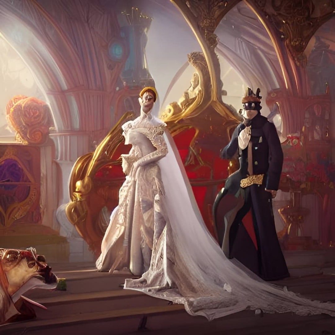 Fantasy Wedding - Etsy