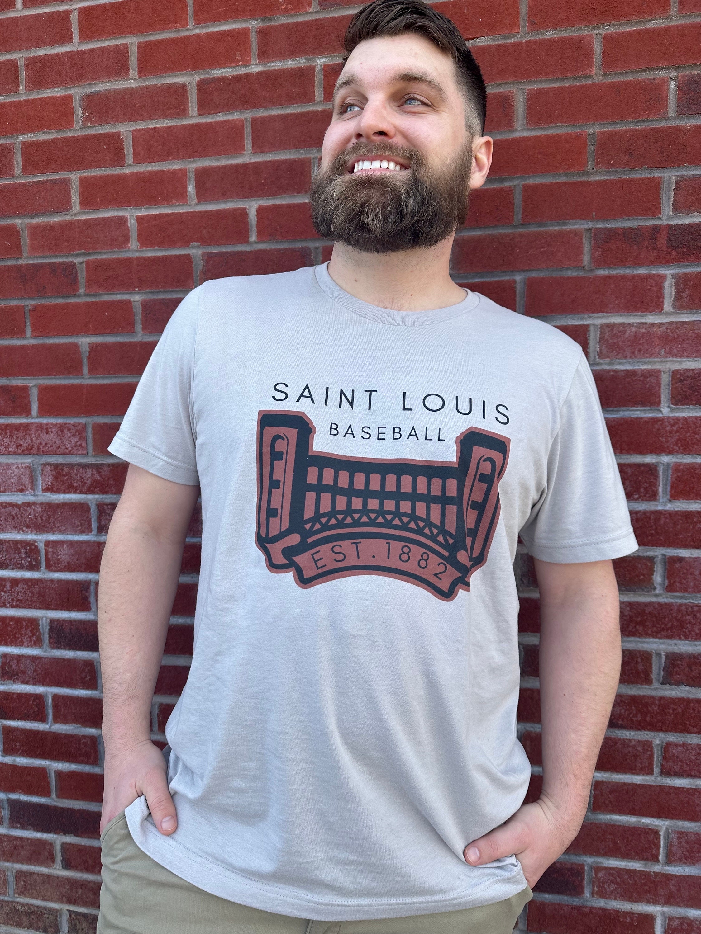Saint Louis Baseball - Busch Stadium - T Shirt - Etsy