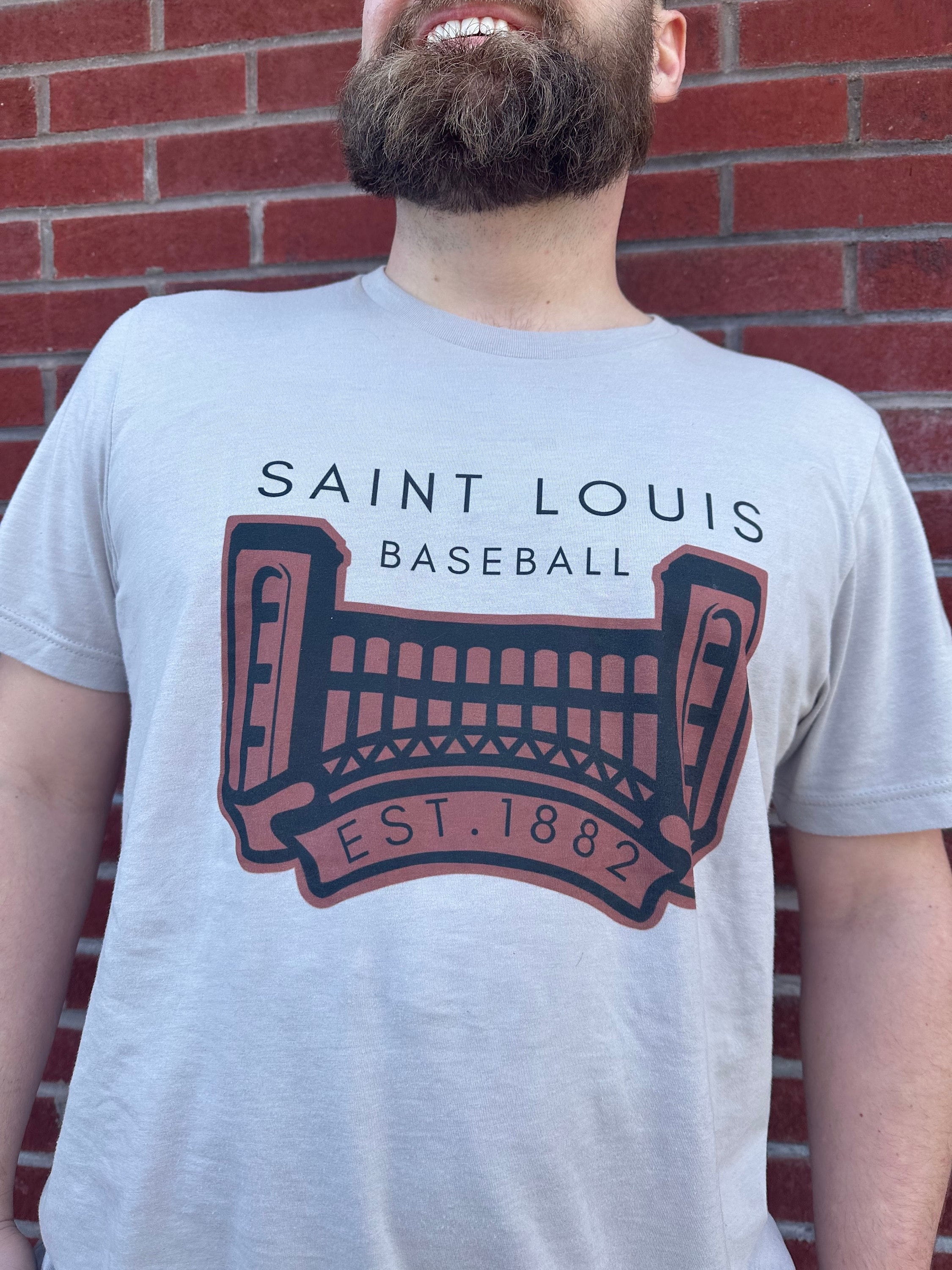 Saint Louis Baseball - Busch Stadium - T Shirt - Etsy