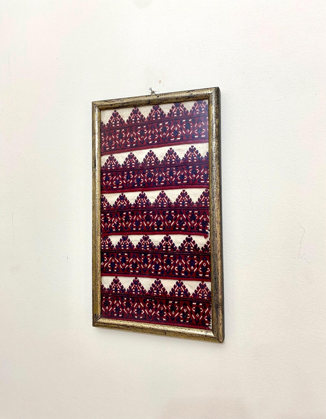 Greek Folk Dress Hem Fragment – Antique Embroidered Wall Hanging ...