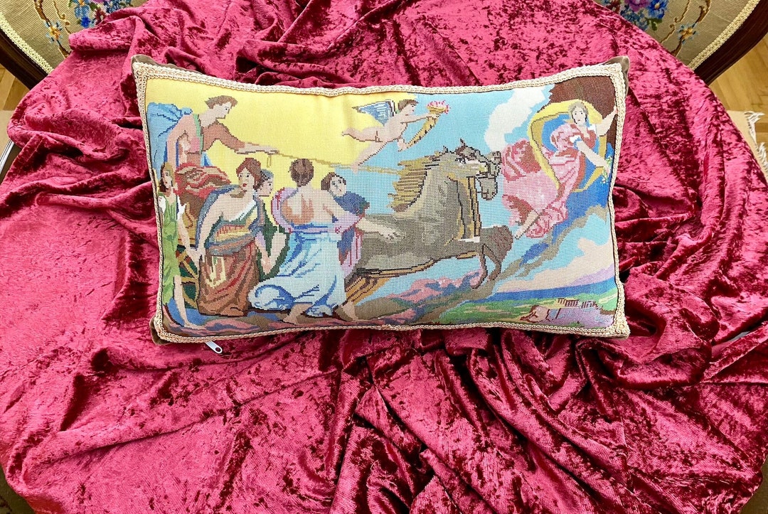 Mythological Decorative Pillow Cover, Ancient Greek Throw Pillow Case ...