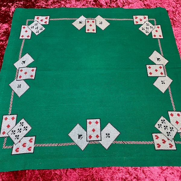 Card Table Tablecloth - Etsy