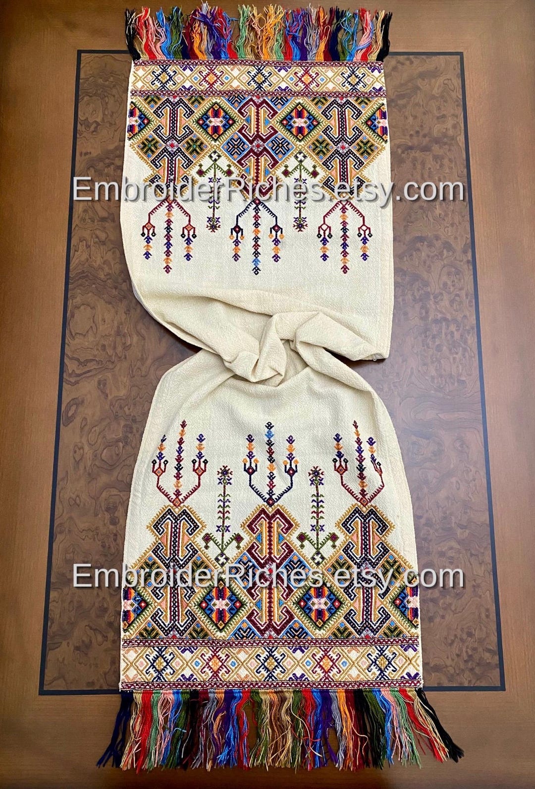 Cretan 1980s Greek Embroidery ,handmade Vintage Ethnic Decor ...