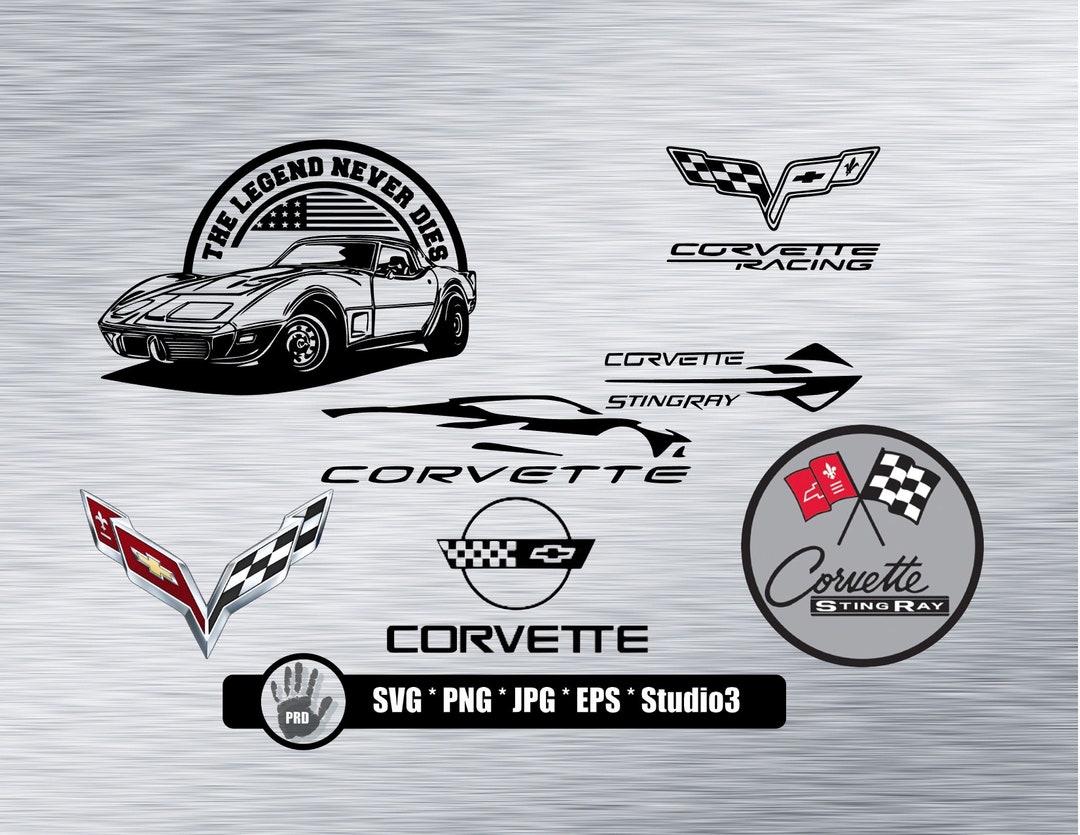 HD Corvette SVG Files Corvette Svg Corvette Cut Files Corvette Vector ...
