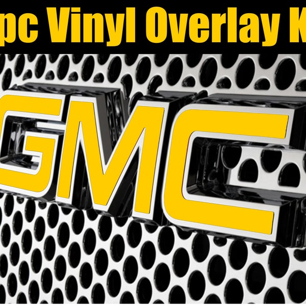 Gmc Emblem Overlay - Etsy