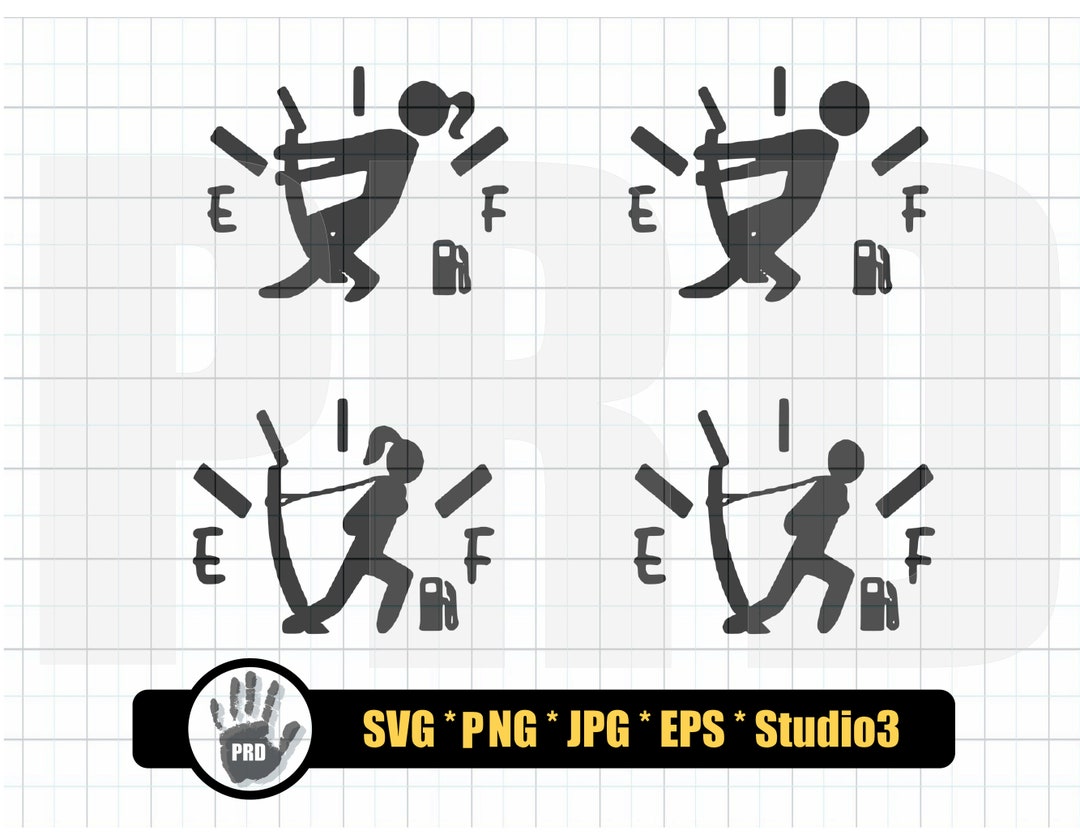 Gas Tank Decal SVG Gas Tank Cutfiles - Etsy Canada