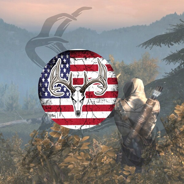 Hunting Sticker - Etsy