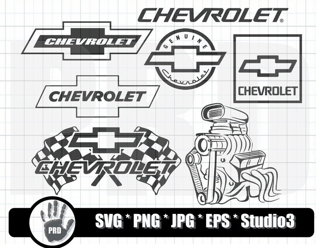 Chevrolet SVG Design Bundle Chevy Design Bundle Chevrolet Bowtie Svg ...
