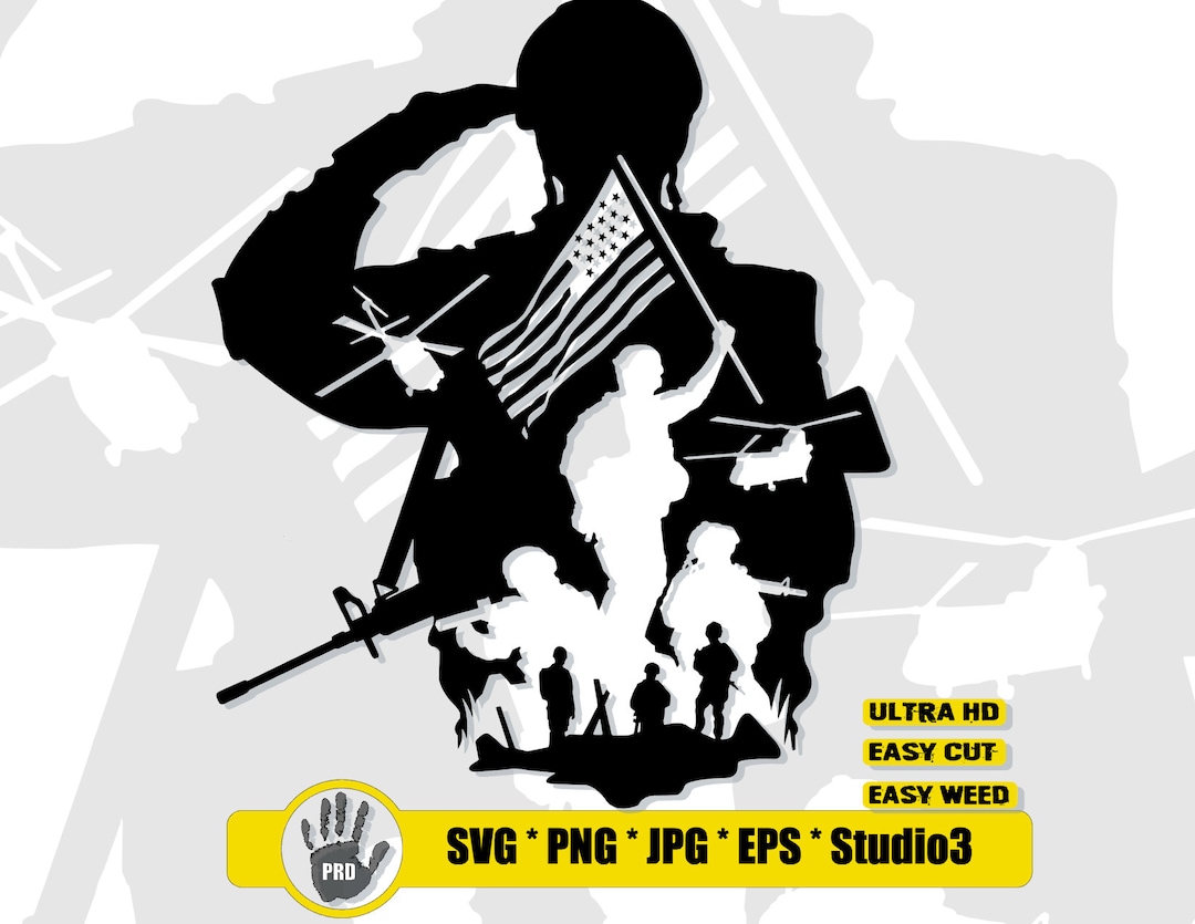 Military Svg Soldier Svg Marine Svg Veteran Svg Solider Svg Svg File ...