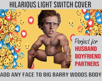 Curious Cat Watching Mouse on Light Switch 4.25x4.5 Bedroom/home Decor ...