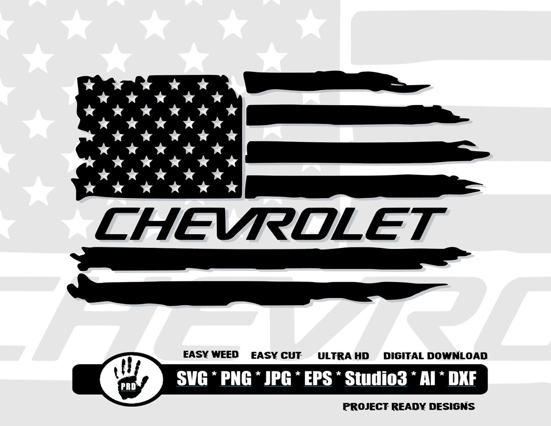 Chevy American Flag Svg Chevy Svg Chevrolet Svg American Flag Svg ...