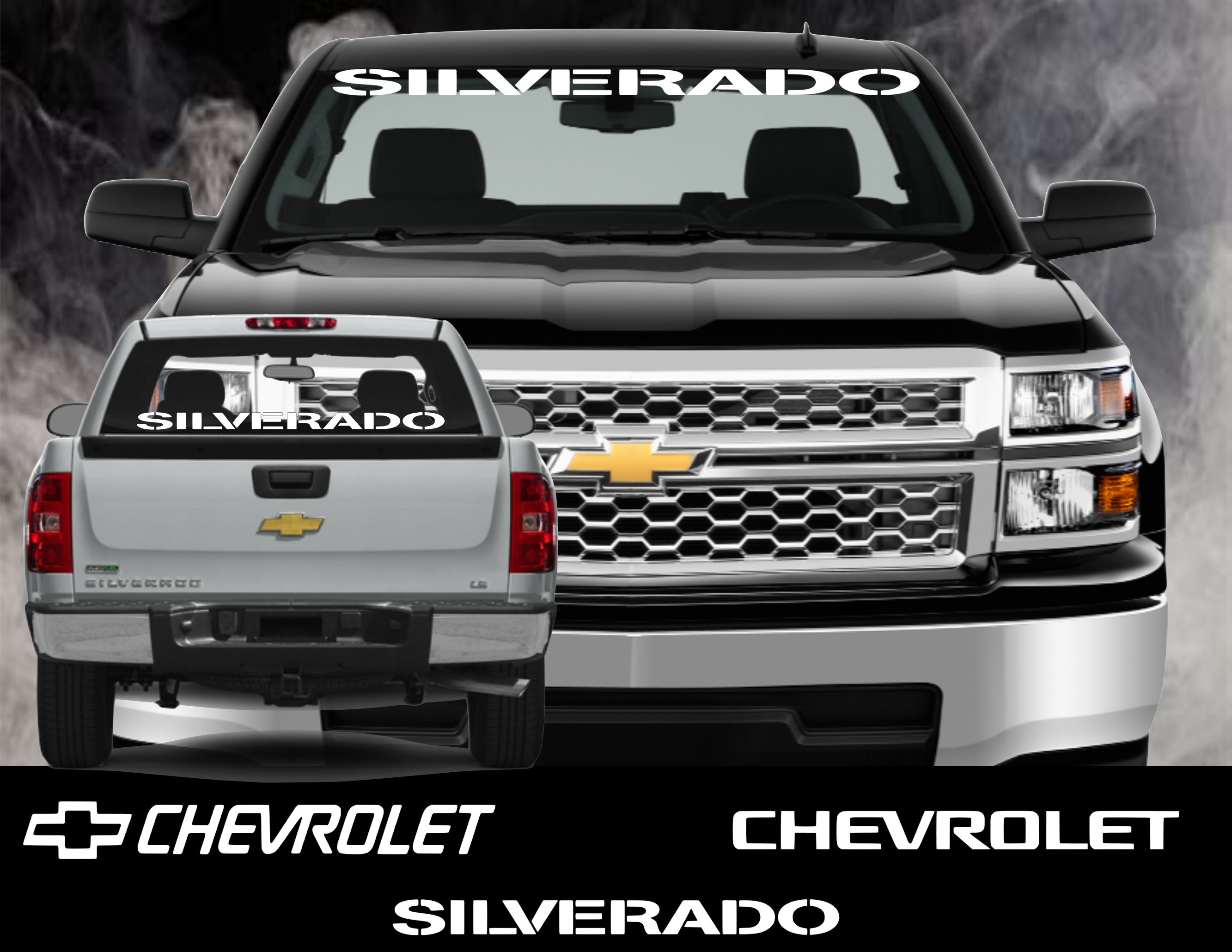 Silverado Windshield Decal