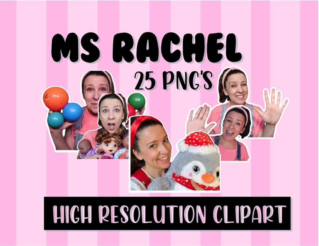 Ms Rachel PNG Clipart Ms Rachel Svg Ms Rachel Png Ms Rachel Party 1st ...