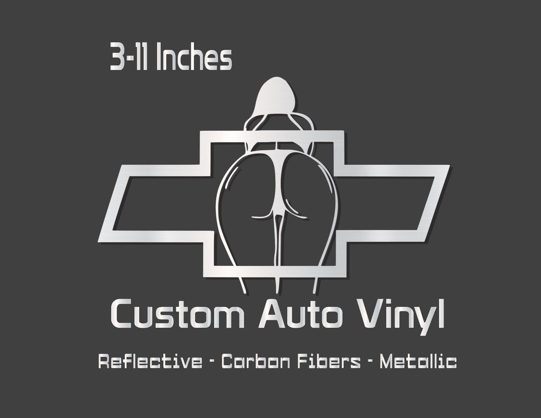 Custom Chevy Bowtie Decal - Etsy