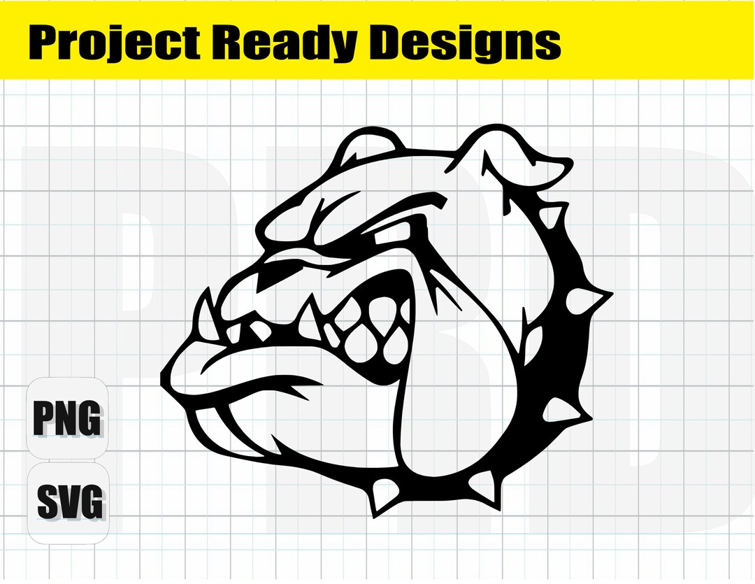 Bulldog Svg Design Bulldog Mascot Svg Bulldog (Download Now) - Etsy