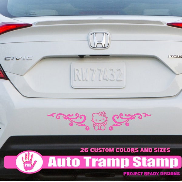 Tramp Stamp Car Decals - Etsy
