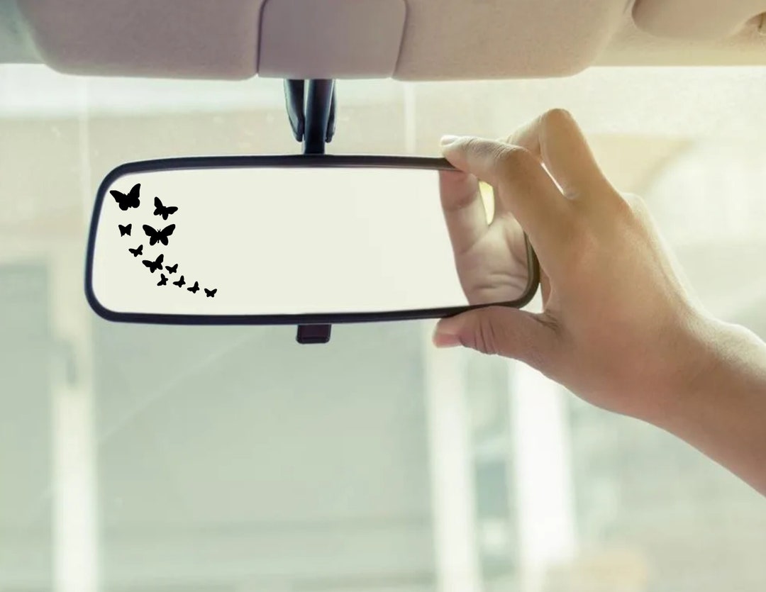 Butterfly Micro Decals Tiny Car Decal Cute Auto Decal Rearview Mirror ...