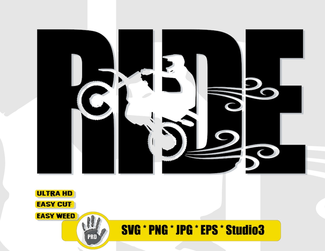 Dirtbike Svg File Dirtbike Svg Dirt Bike Svg Motorcycle Racing Svg ...