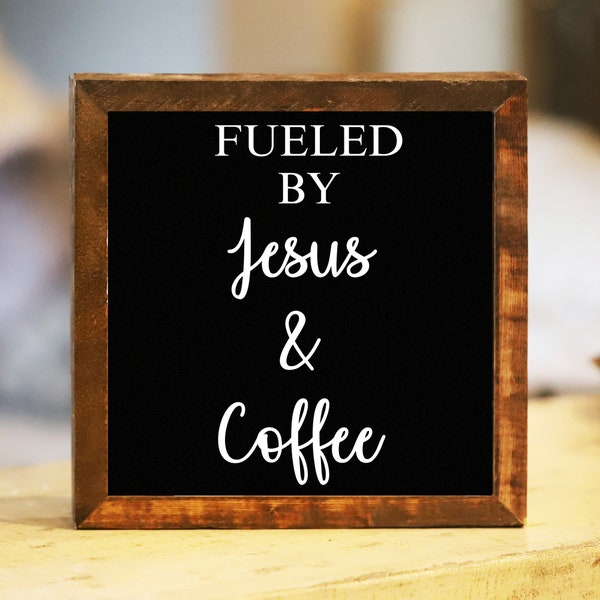 Wooden Coffee Sign - Etsy