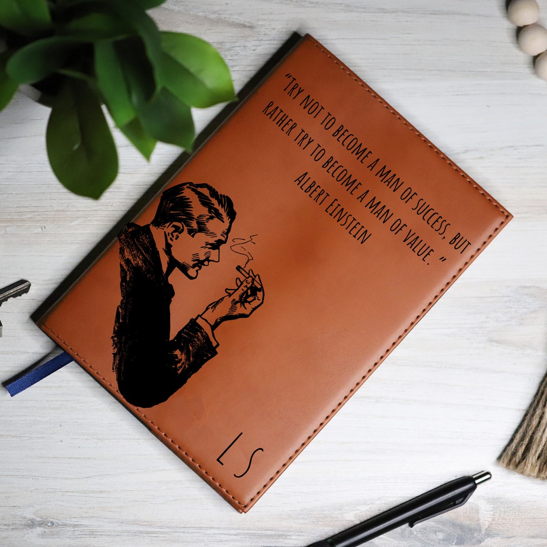 Personalized Leather Journal, Journal With Name Engraved, Custom ...
