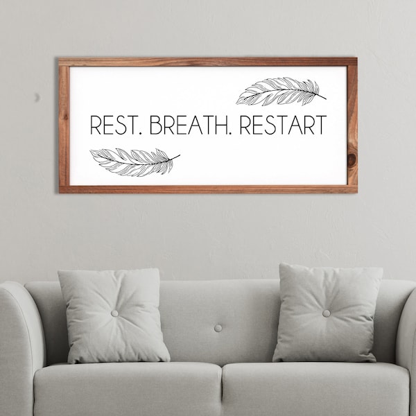 Rest Room Sign - Etsy