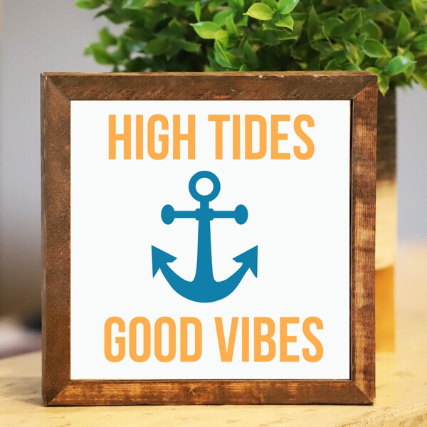 High Tide Sign - Etsy