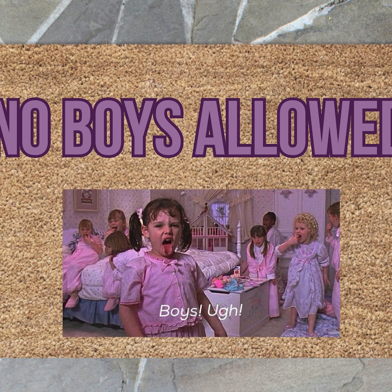 No Girls Allowed Signs - Etsy