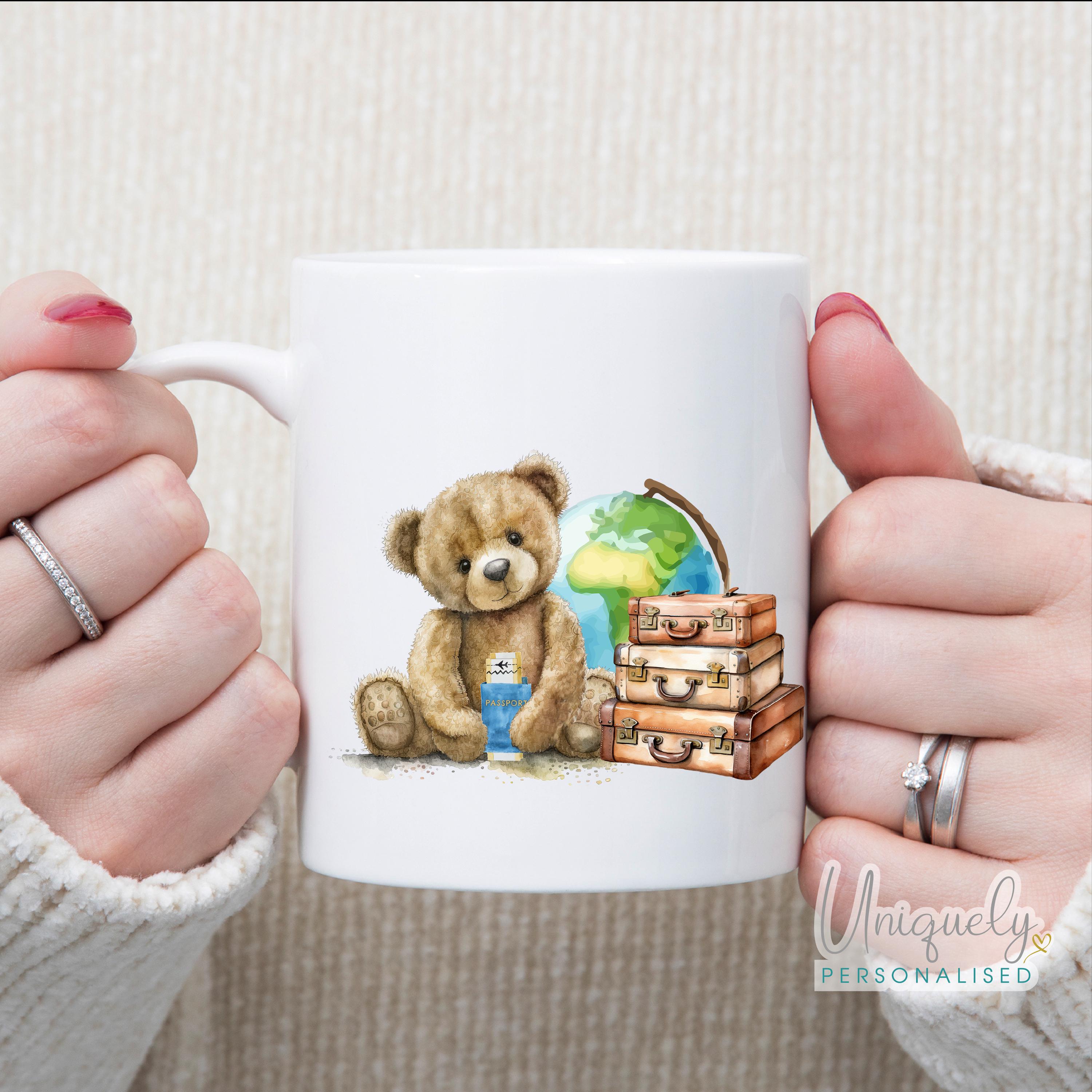 Teddy Bear Travel Clipart, Digital Download, Transparent Png ...