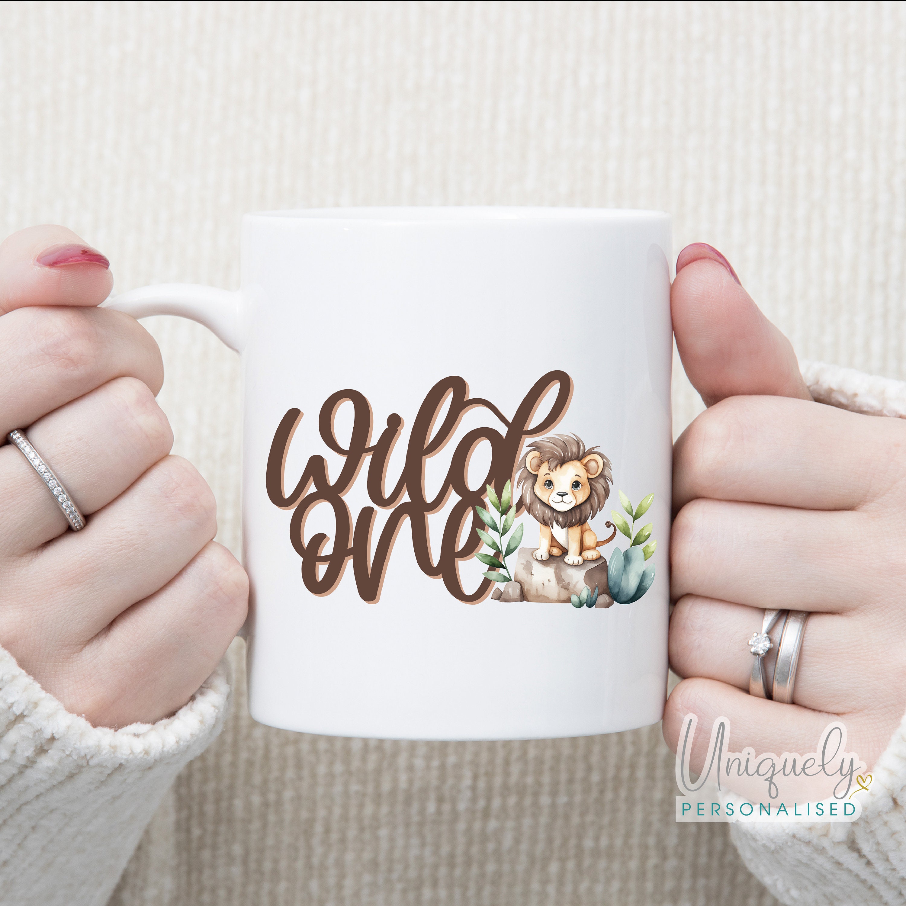 1st Birthday Wild One Clipart Animal Number One Digital - Etsy