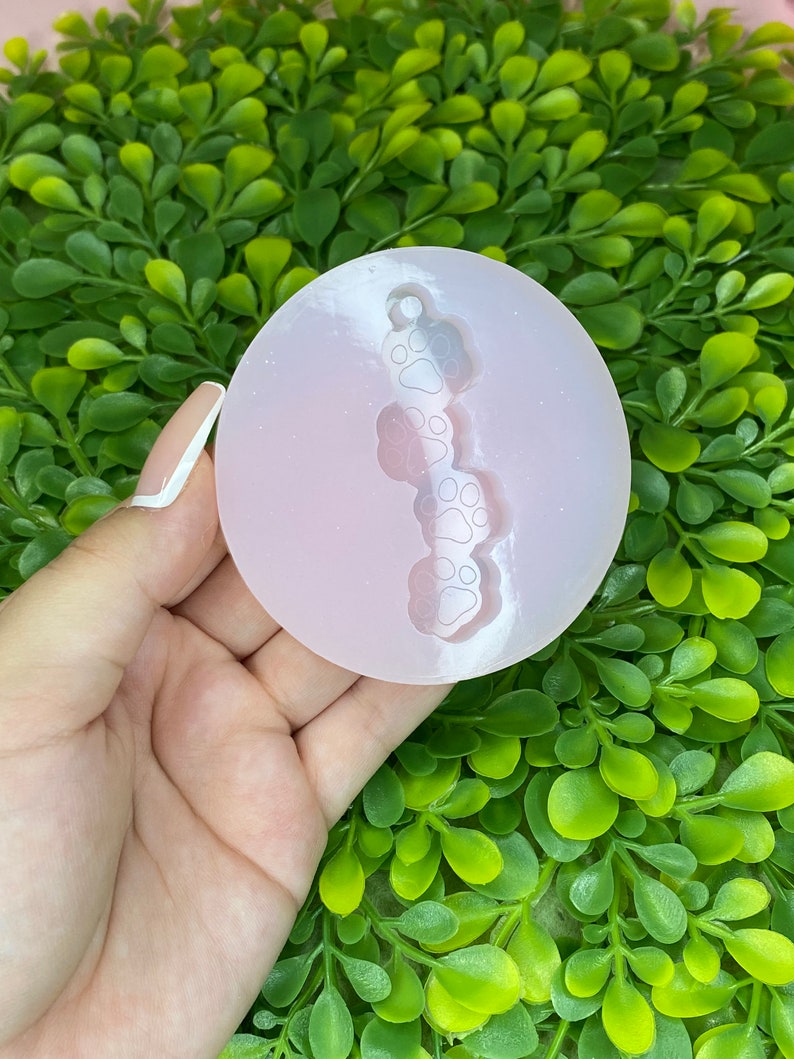 Dog, Cat Paw Keychain Mold *handmade Mold* *silicone Mold* *animal ...