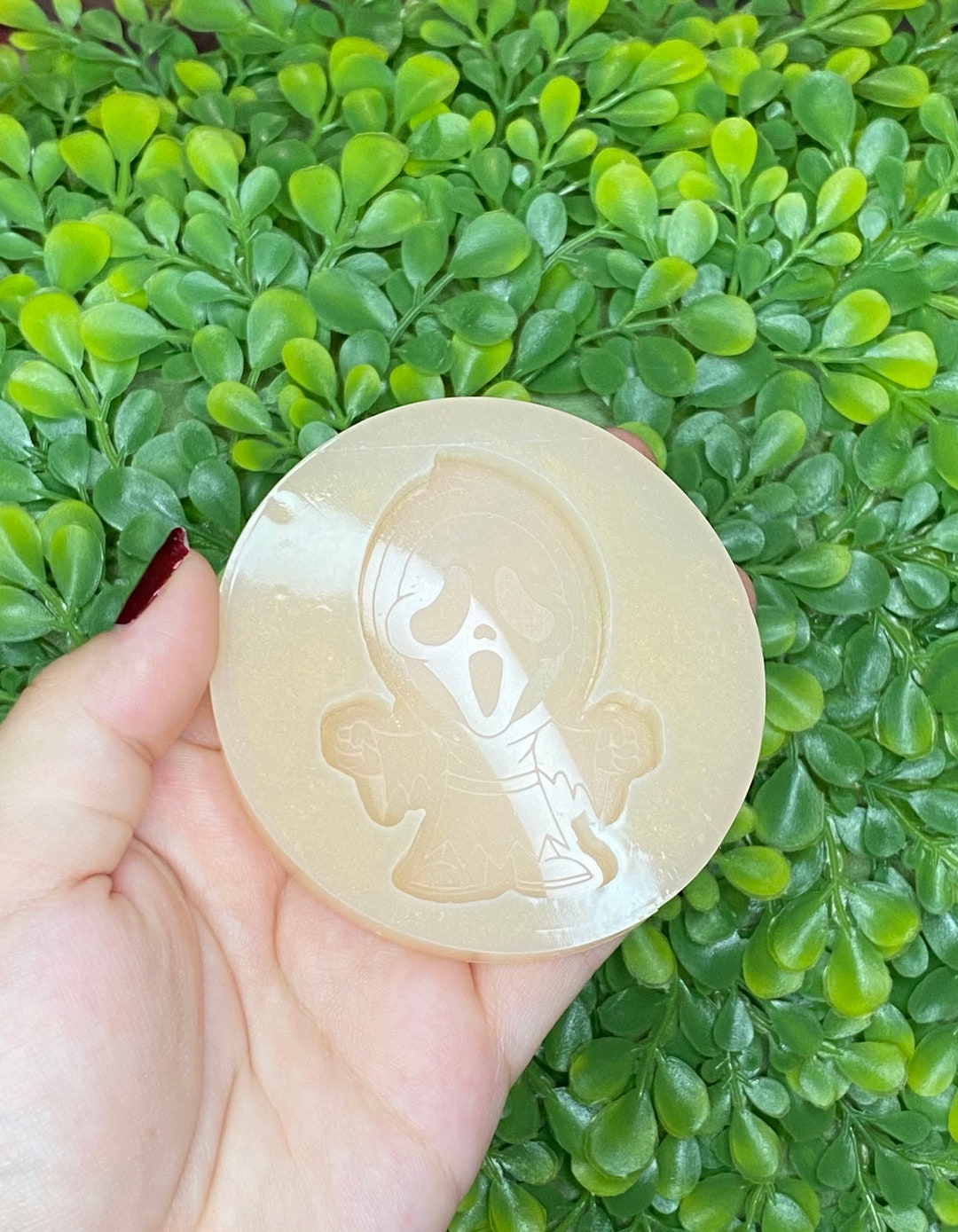 Scream Ghostface Halloween Keychain Mold *handmade Mold* *spooky Molds ...