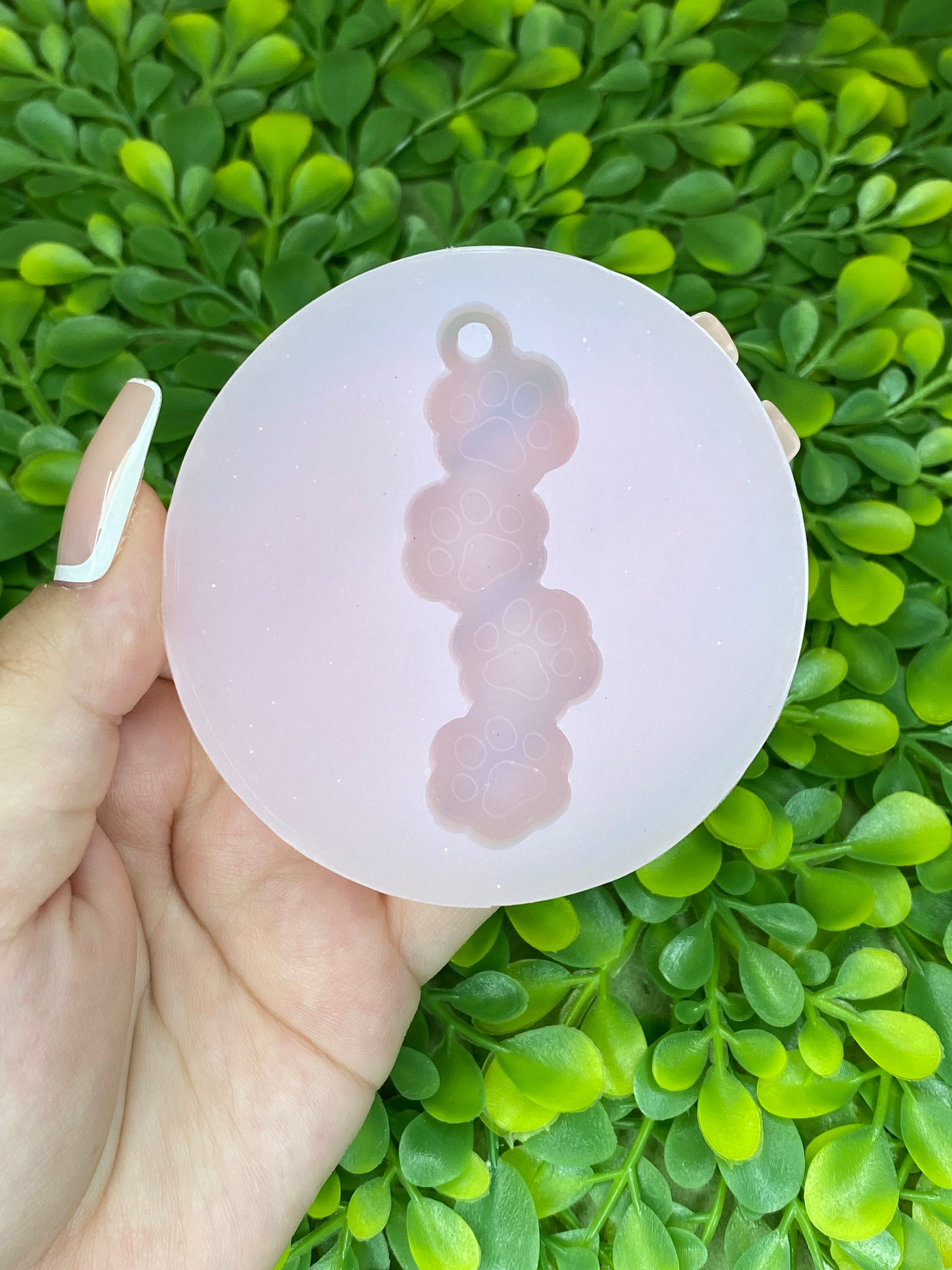 Dog, Cat Paw Keychain Mold *handmade Mold* *silicone Mold* *animal ...