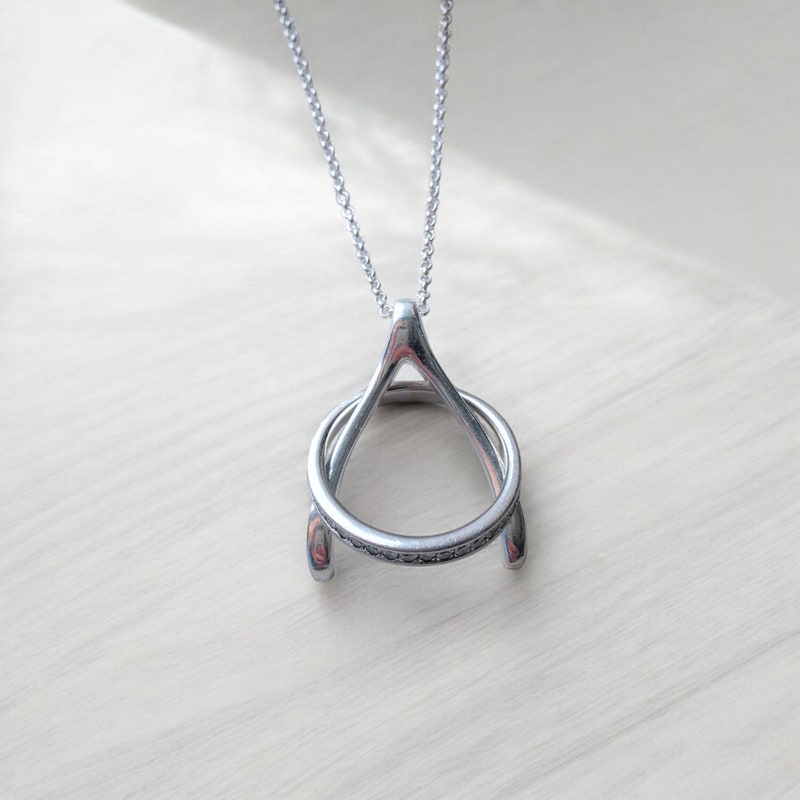 Ring Holder Necklace - Etsy