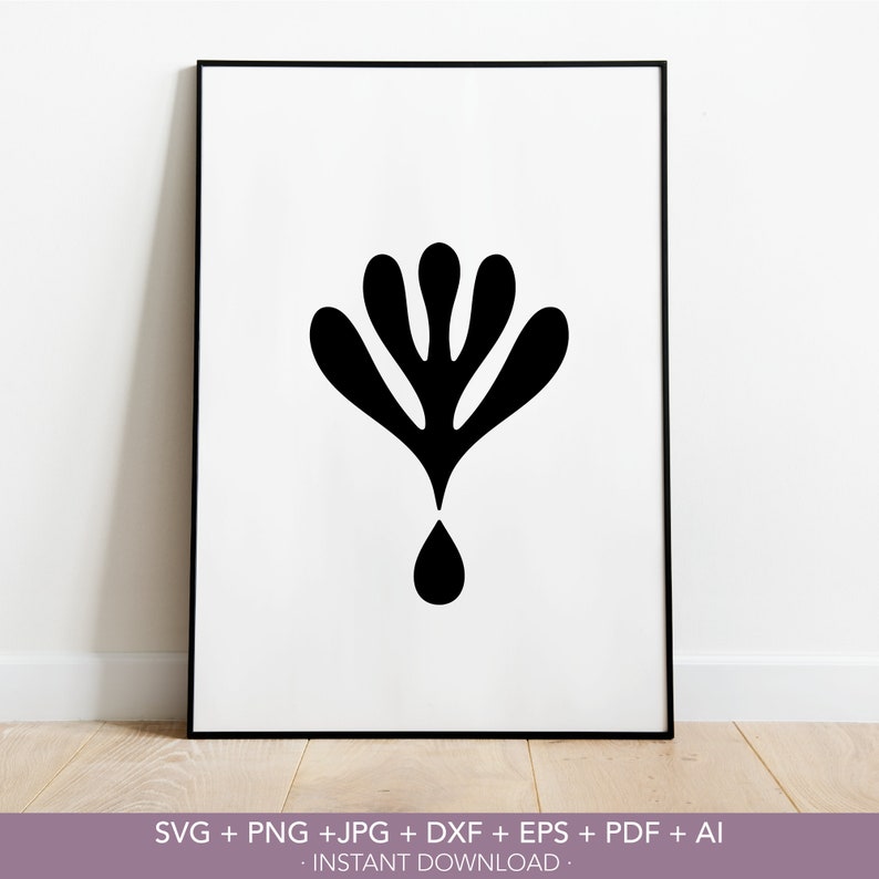Abstract Organic Minimalist Instant Digital Download - Svg + Png + Jpg ...