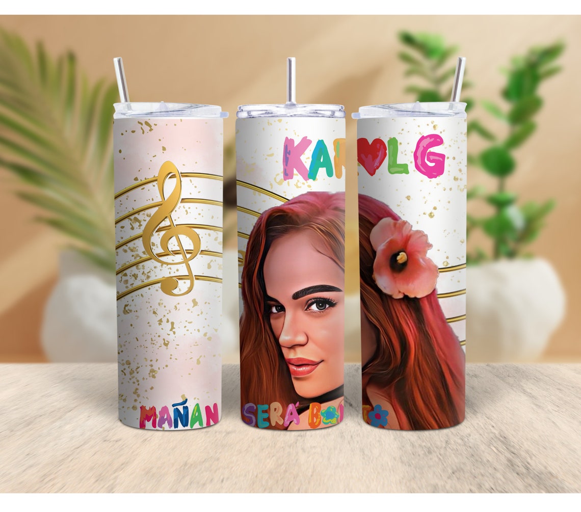 Karol G Tumbler Wrap 20 ONZ - Etsy