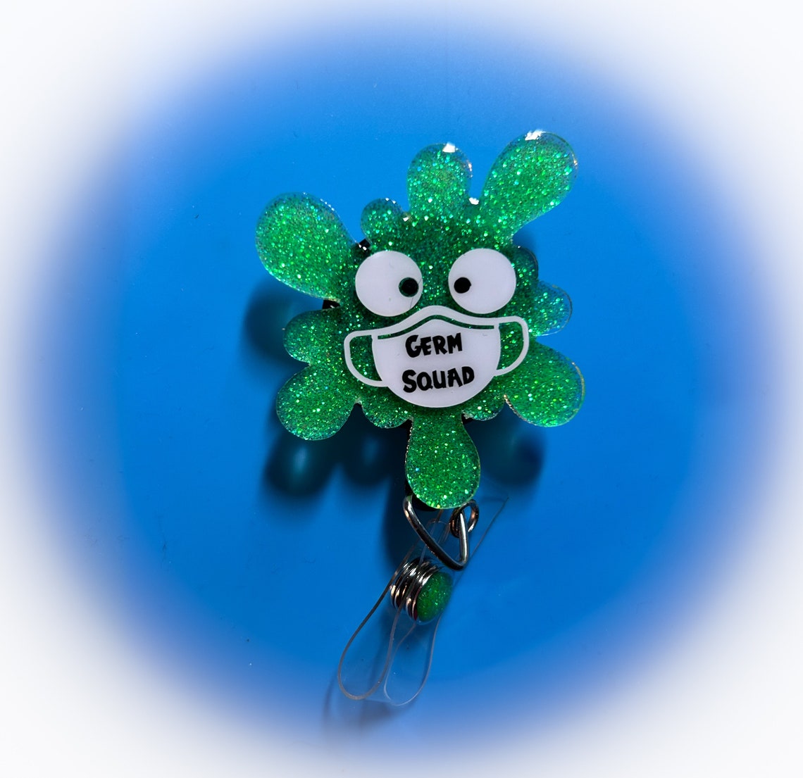 Germ Squad Badge Reel - Etsy