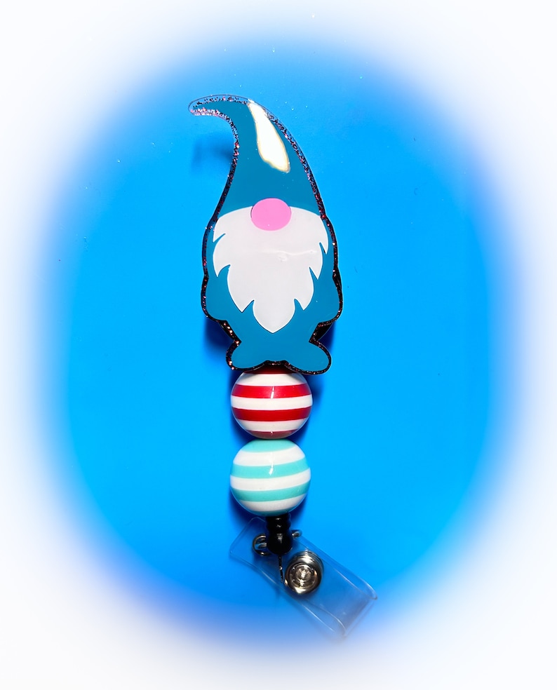 Nurse Gnome Badge Reel and Badge Buddy Set - Etsy