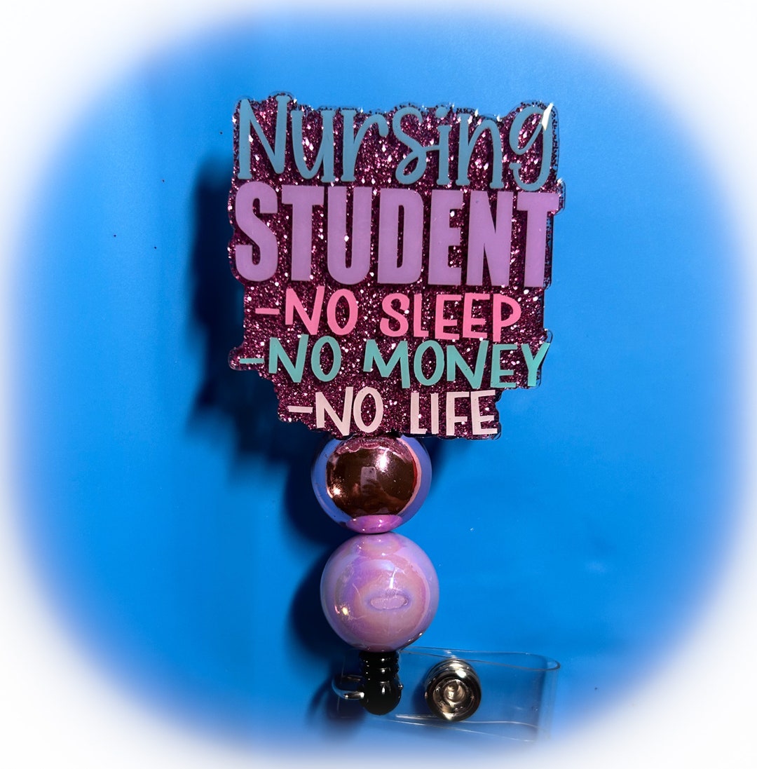Nursing Student Badge Reel - Etsy