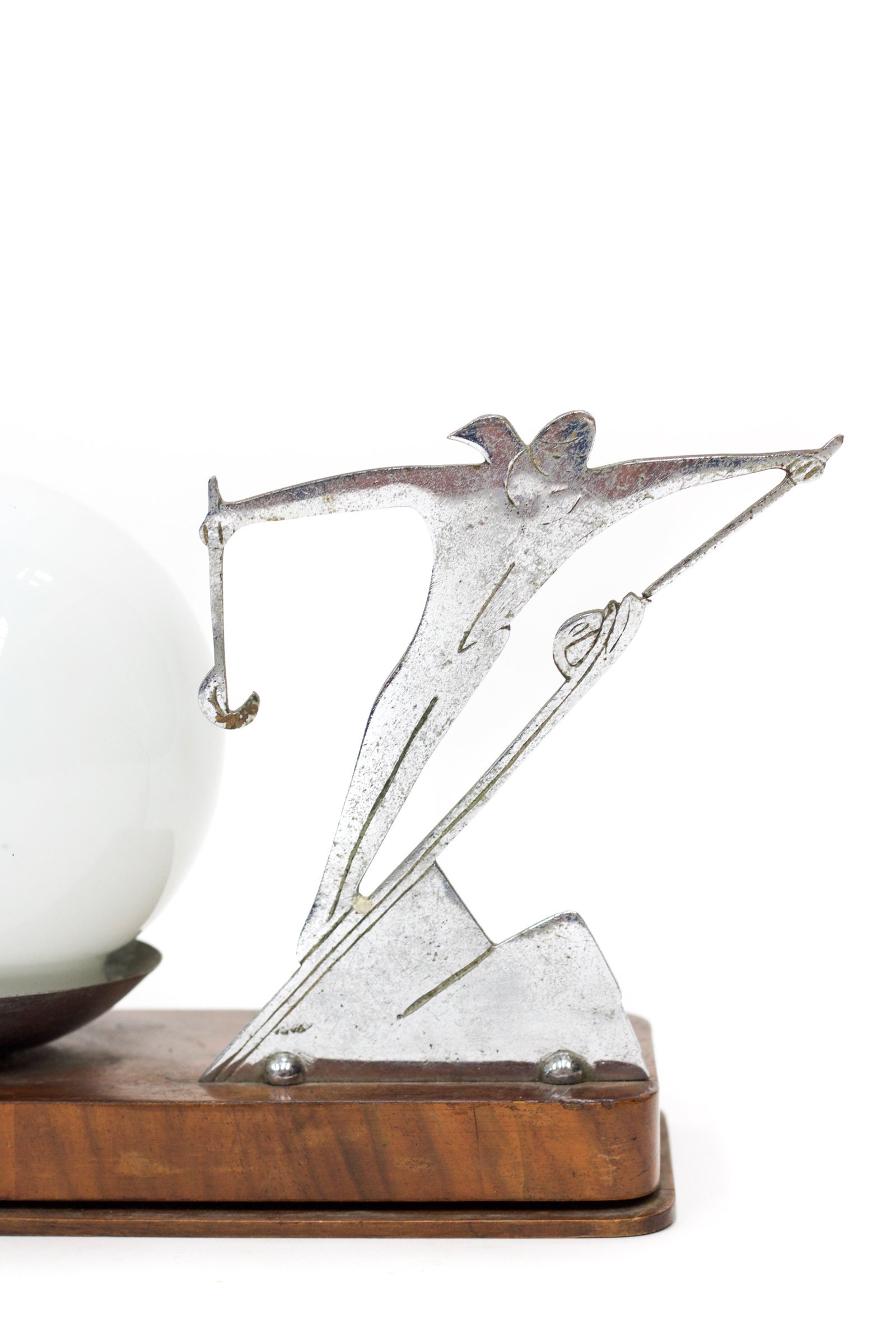 Hagenauer Style Art Deco Lamp - Etsy